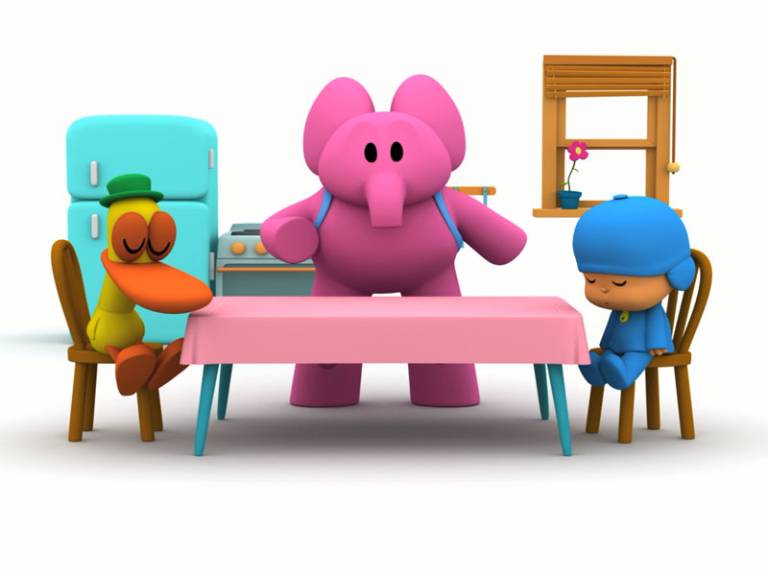 Super Pocoyo, S01E01, The power of fruit Pocoyo House